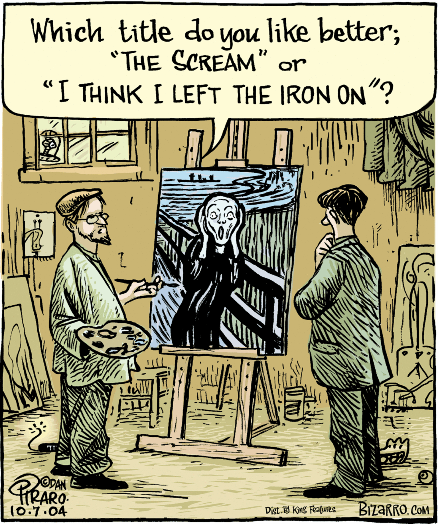 Bizarro Comic Strip 2004-10-07 | Comics Kingdom