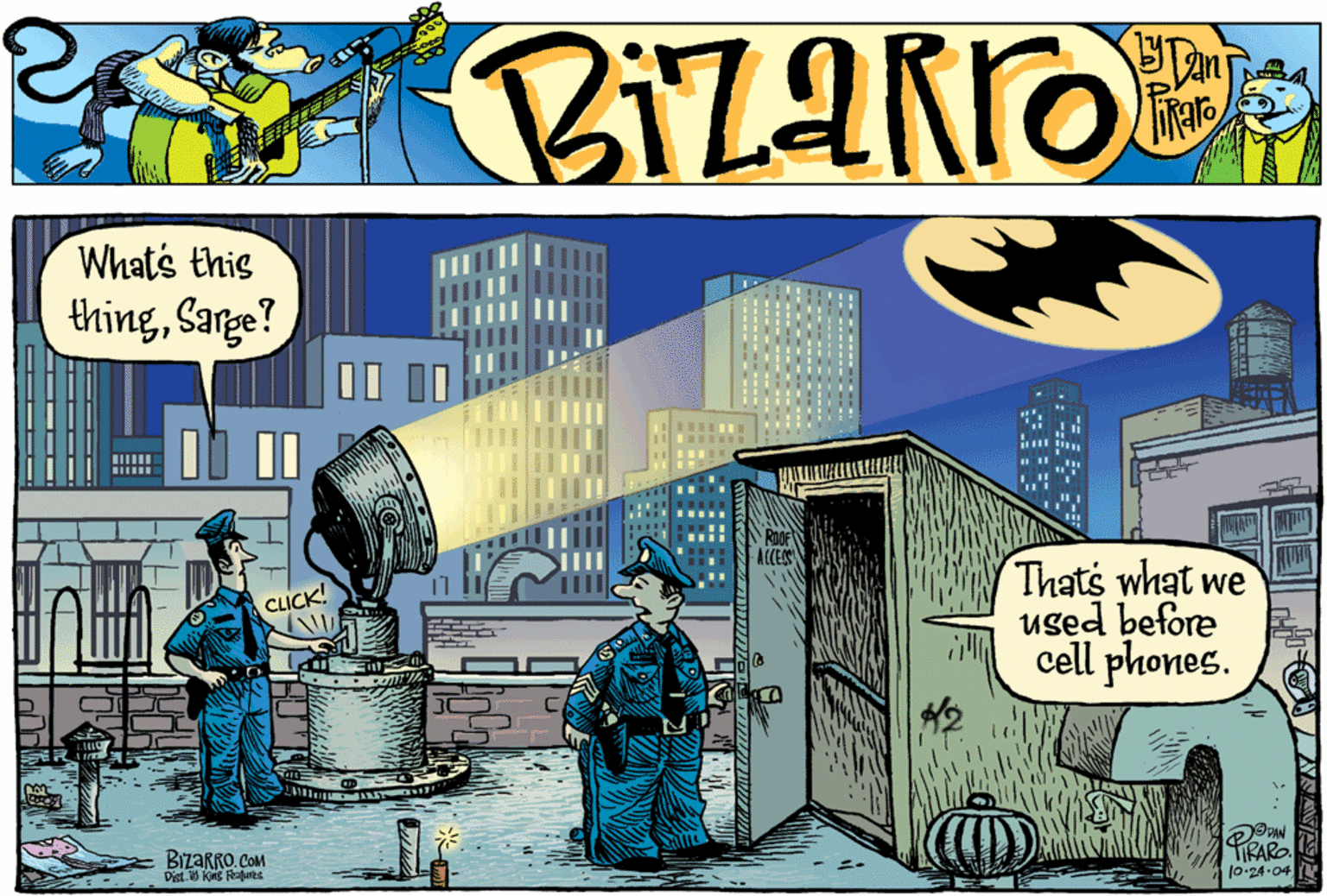 Bizarro Comic Strip 2004-10-24 | Comics Kingdom