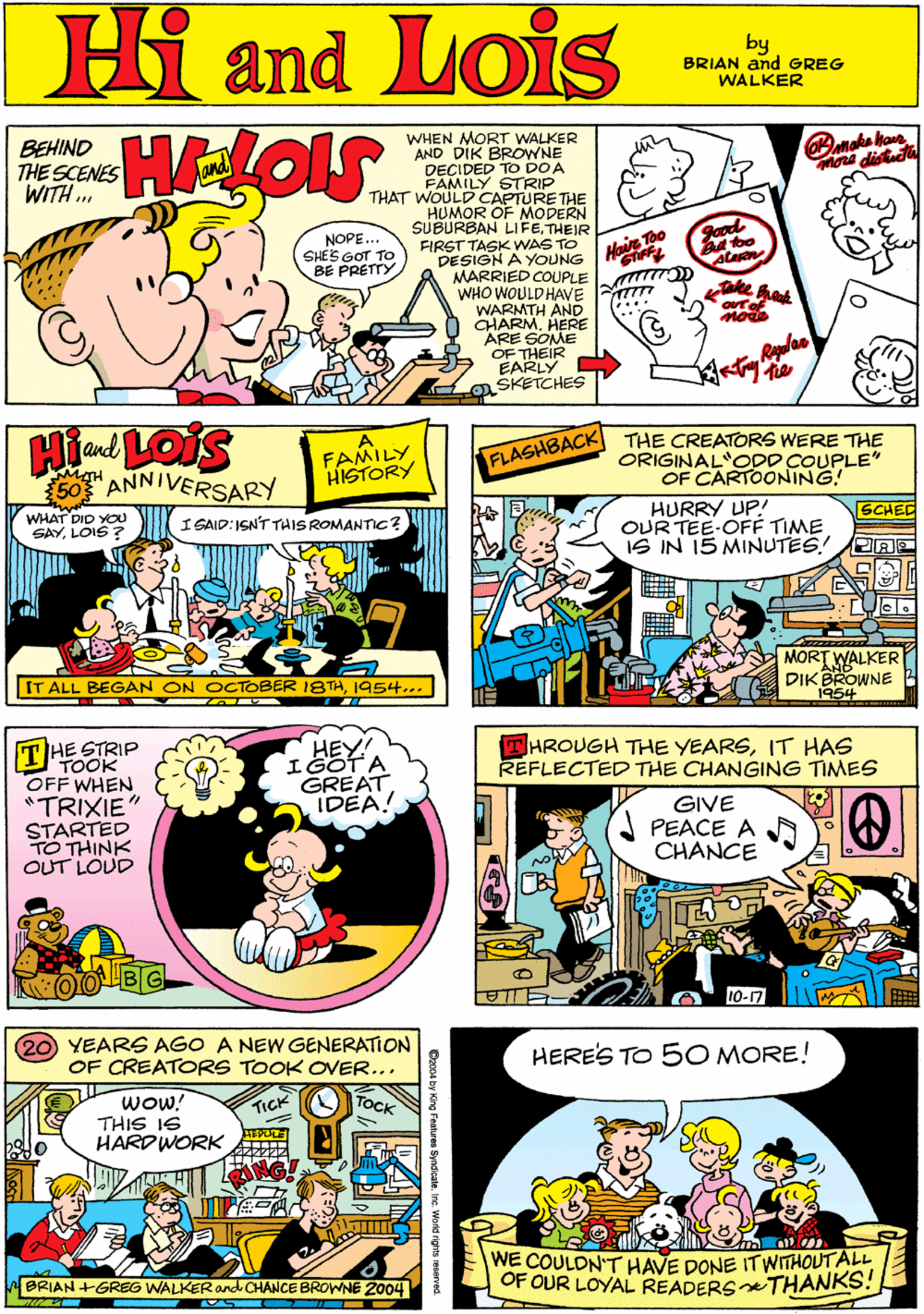 Hi and Lois Comic Strip 2004-10-17 | Comics Kingdom