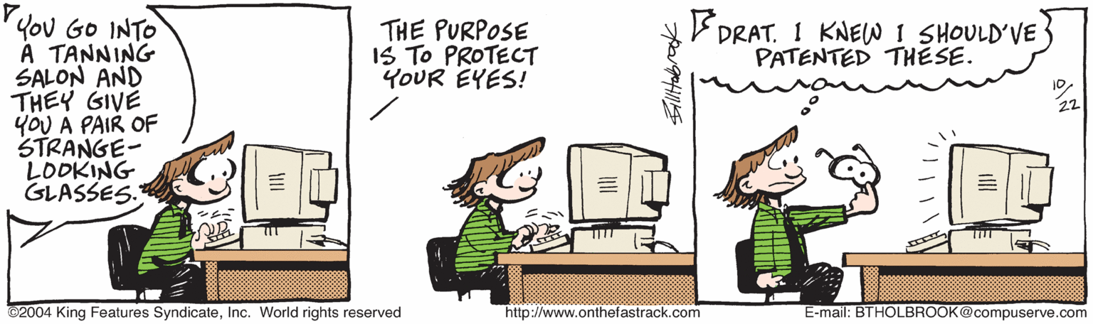 On The Fastrack Comic Strip 2004-10-22 | Comics Kingdom