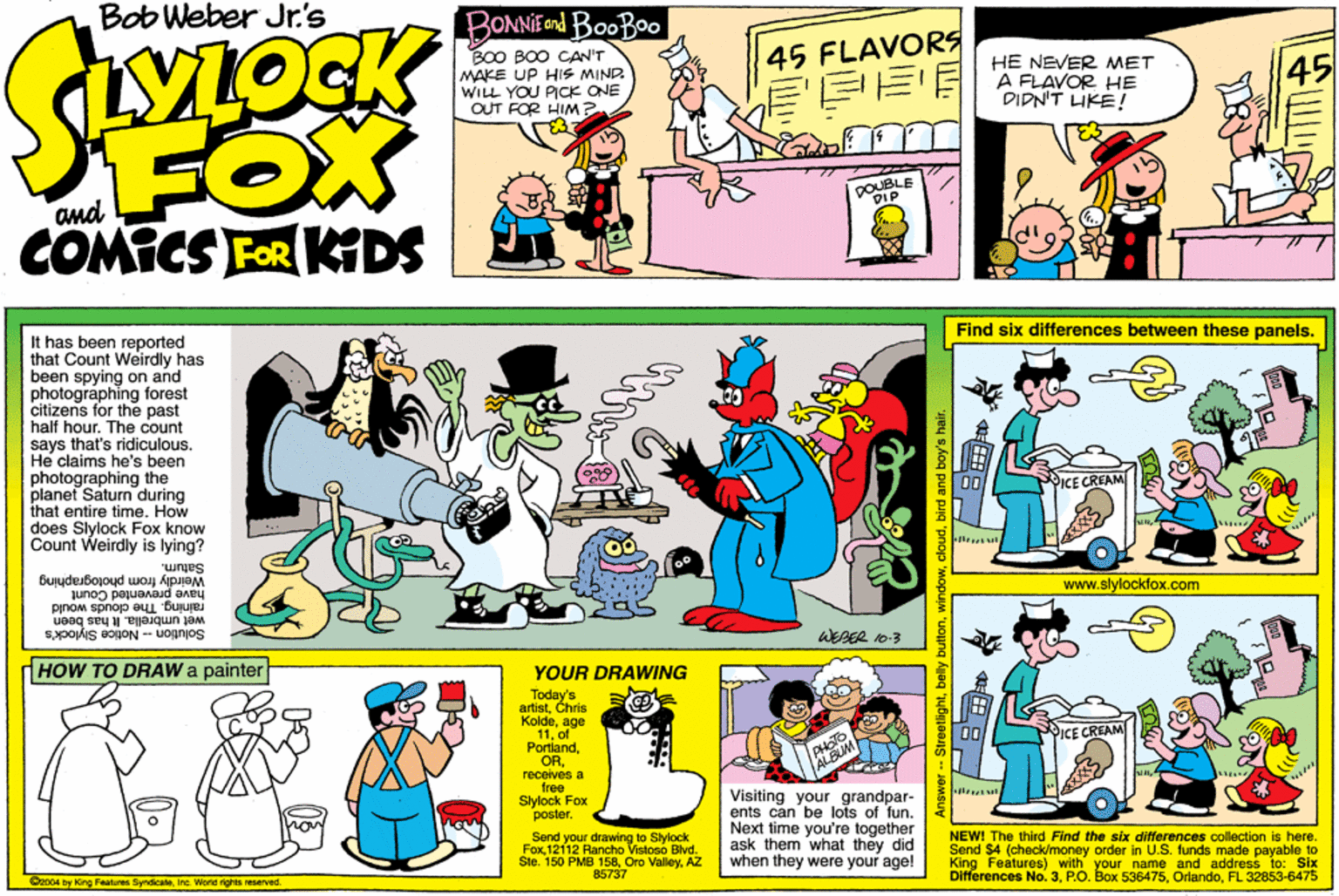 Slylock Fox Comic Strip 2004-10-03 | Comics Kingdom