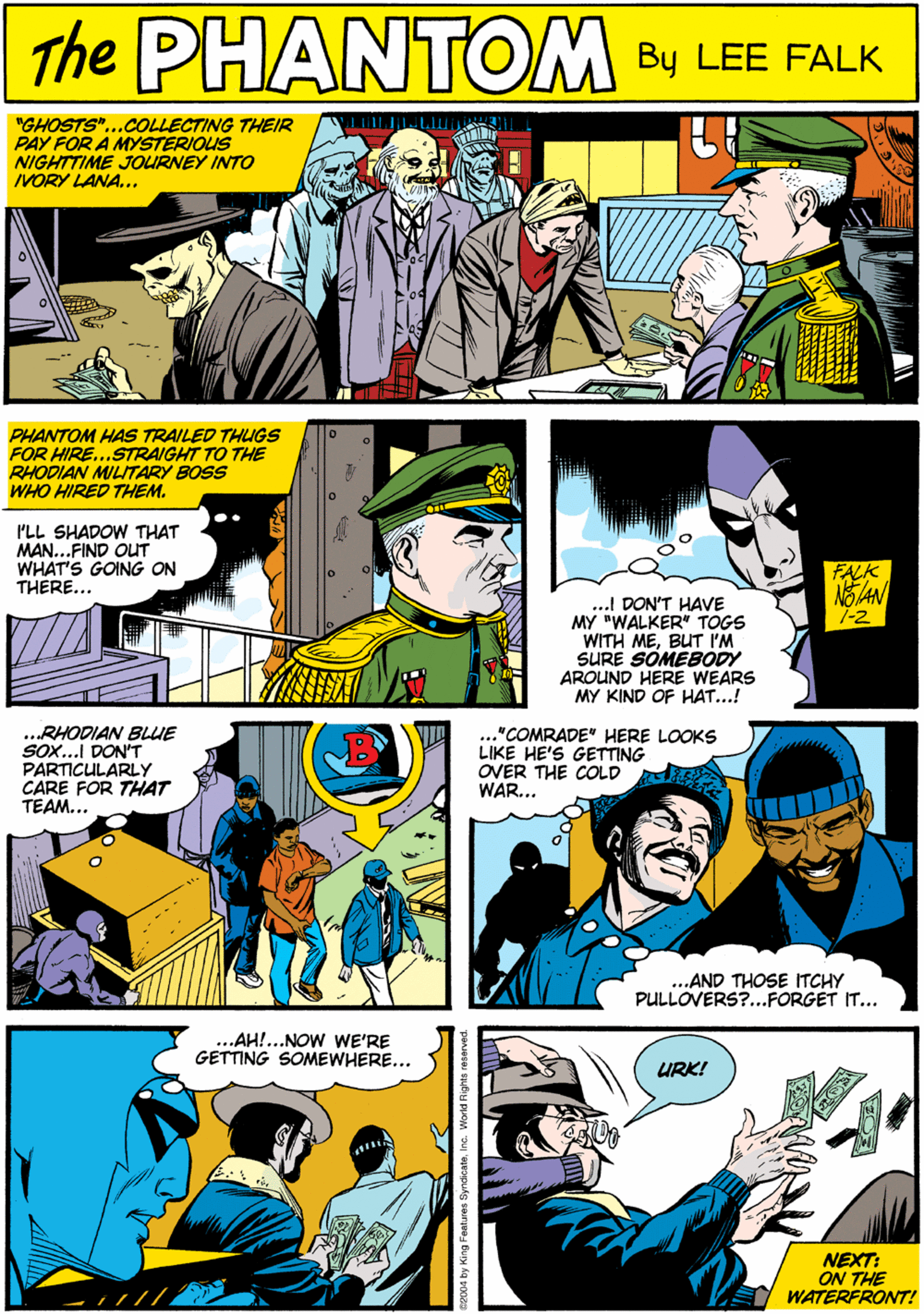 The Phantom Comic Strip 2005-01-02 | Comics Kingdom