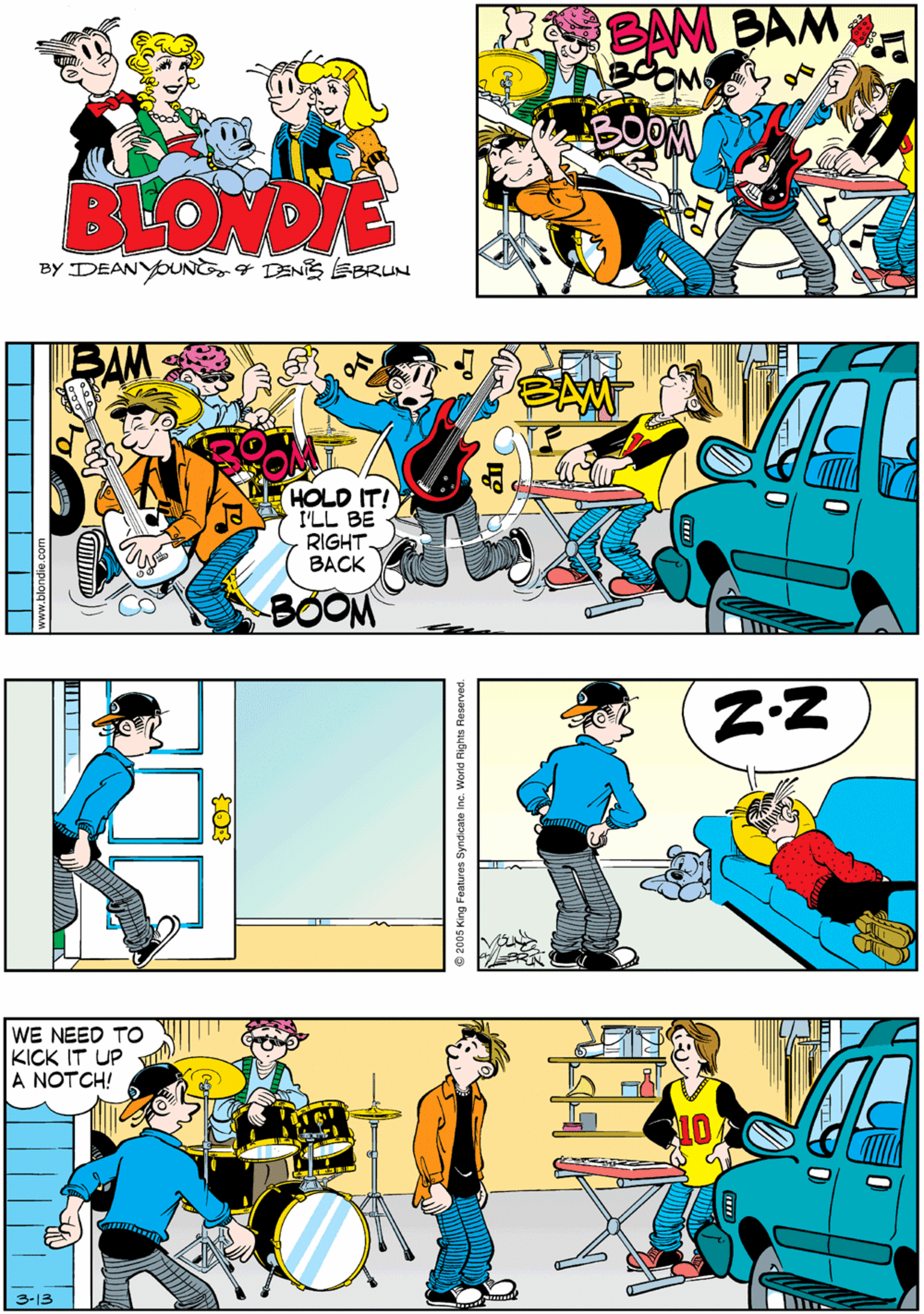 Blondie Comic Strip 2005-03-13 | Comics Kingdom