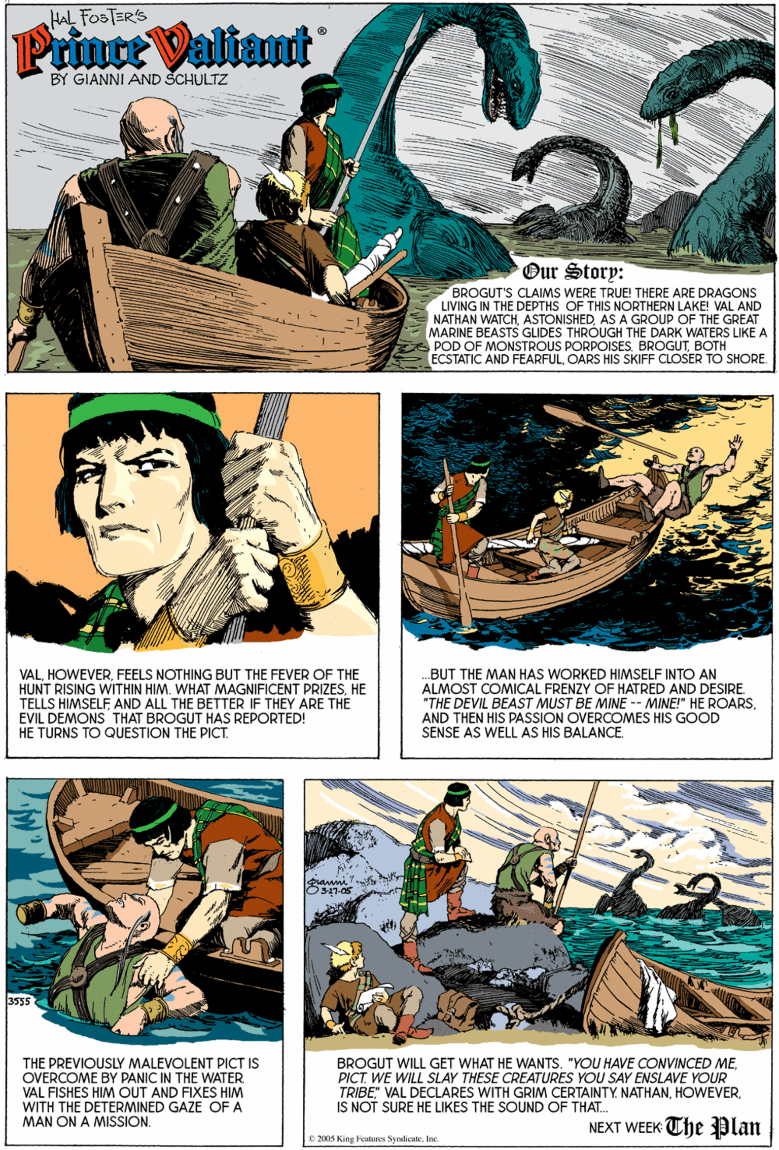 Prince Valiant Comic Strip 2005-03-27 | Comics Kingdom