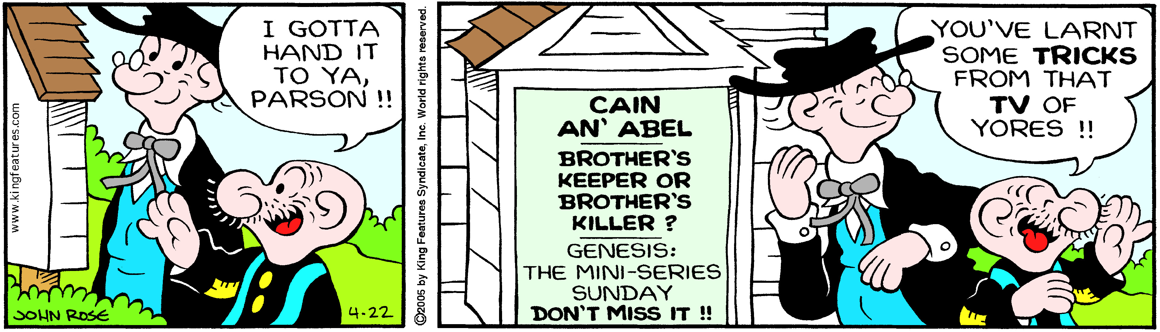 Barney Google And Snuffy Smith Comic Strip 2005-04-22 | Comics Kingdom