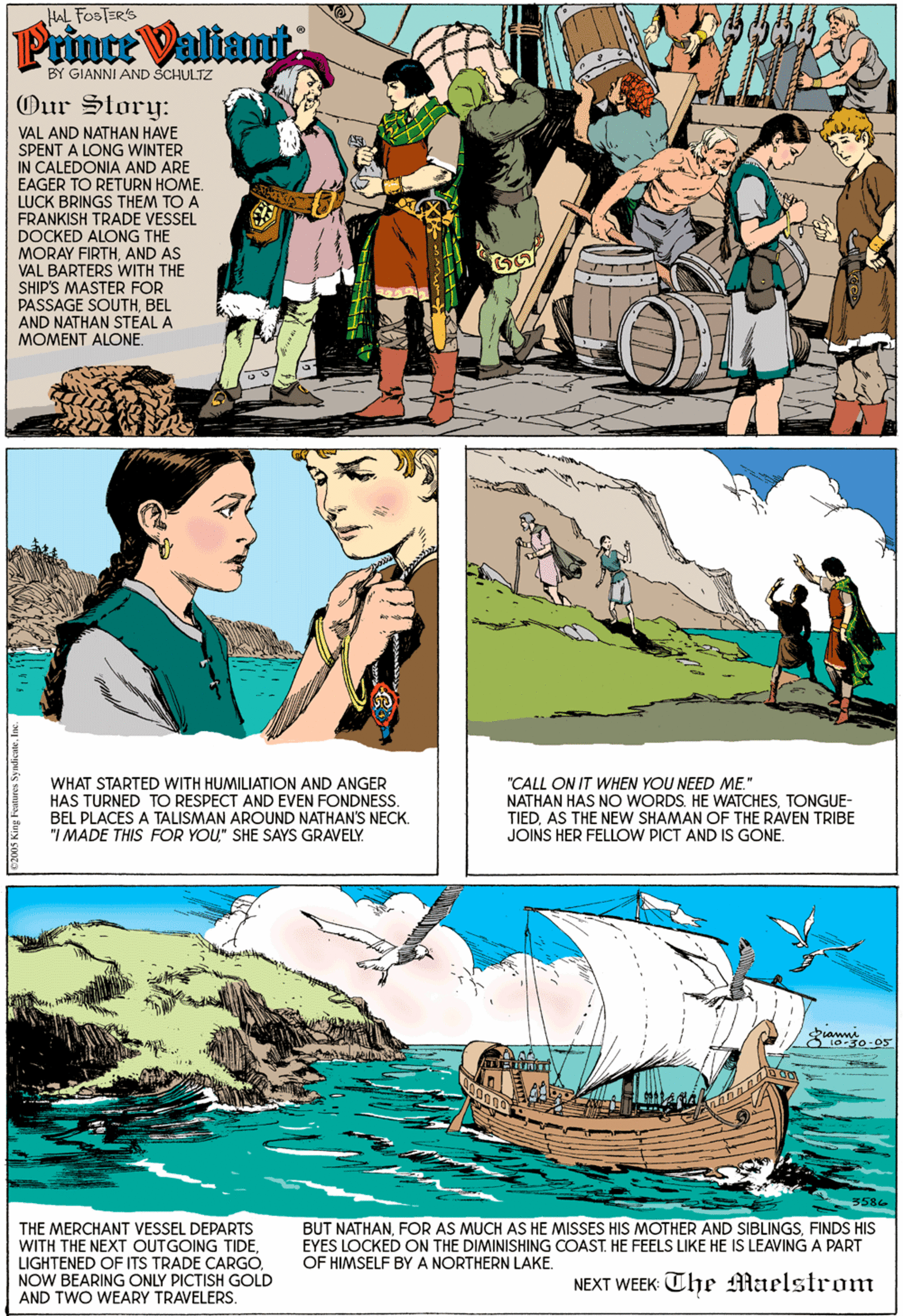 Prince Valiant Comic Strip 2005-10-30 | Comics Kingdom