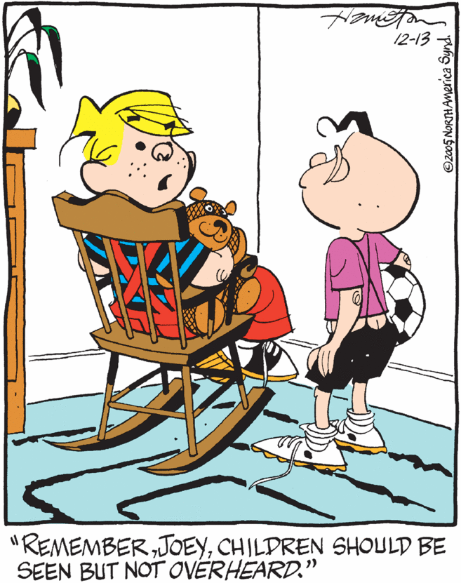 Dennis The Menace Comic Strip 2005-12-13 | Comics Kingdom