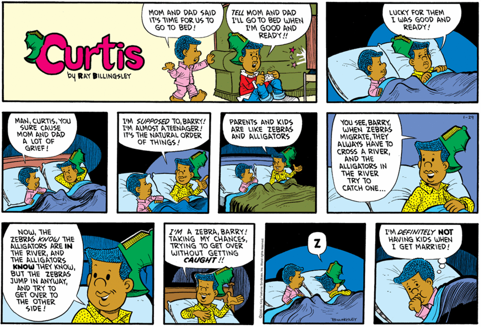 Curtis Comic Strip 2006-01-29 | Comics Kingdom