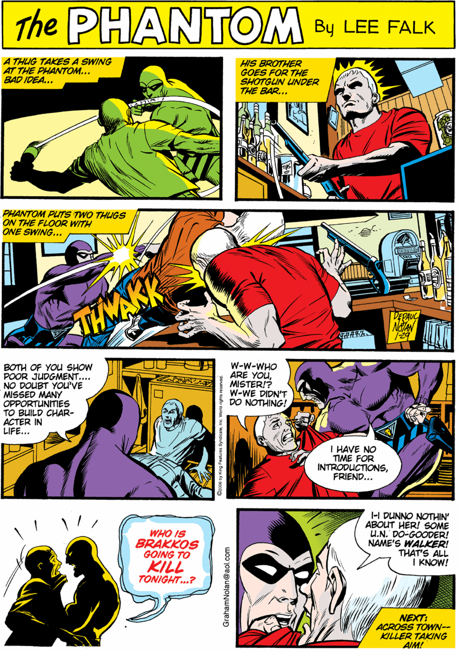 The Phantom Comic Strip 2006-01-29 | Comics Kingdom