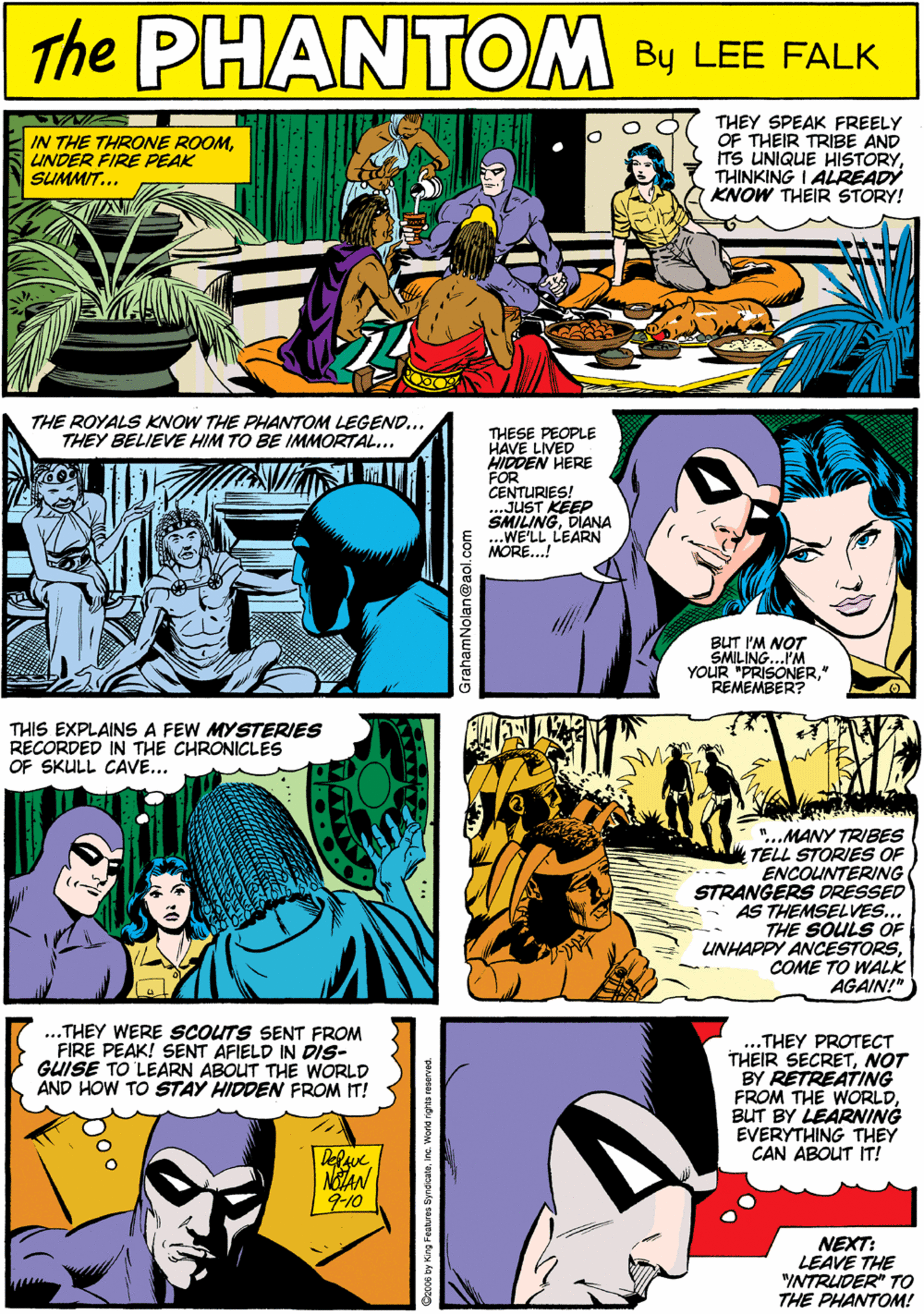 The Phantom Comic Strip 2006-09-10 | Comics Kingdom