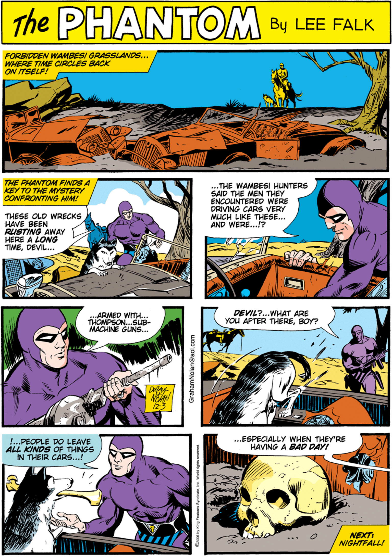 The Phantom Comic Strip 2006-12-03 | Comics Kingdom
