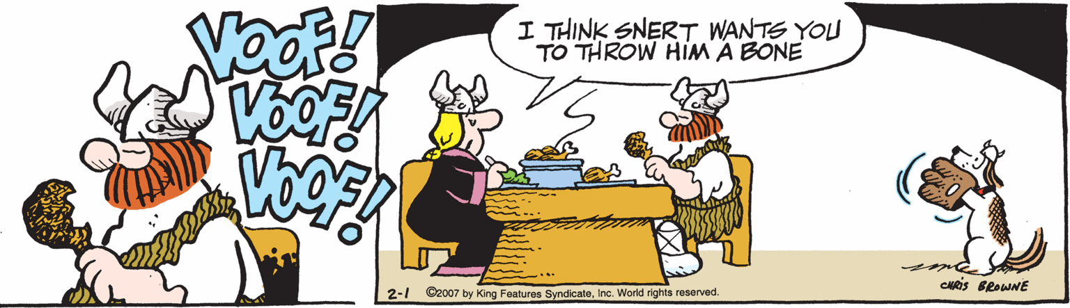 Hagar The Horrible Comic Strip 2007-02-01 | Comics Kingdom