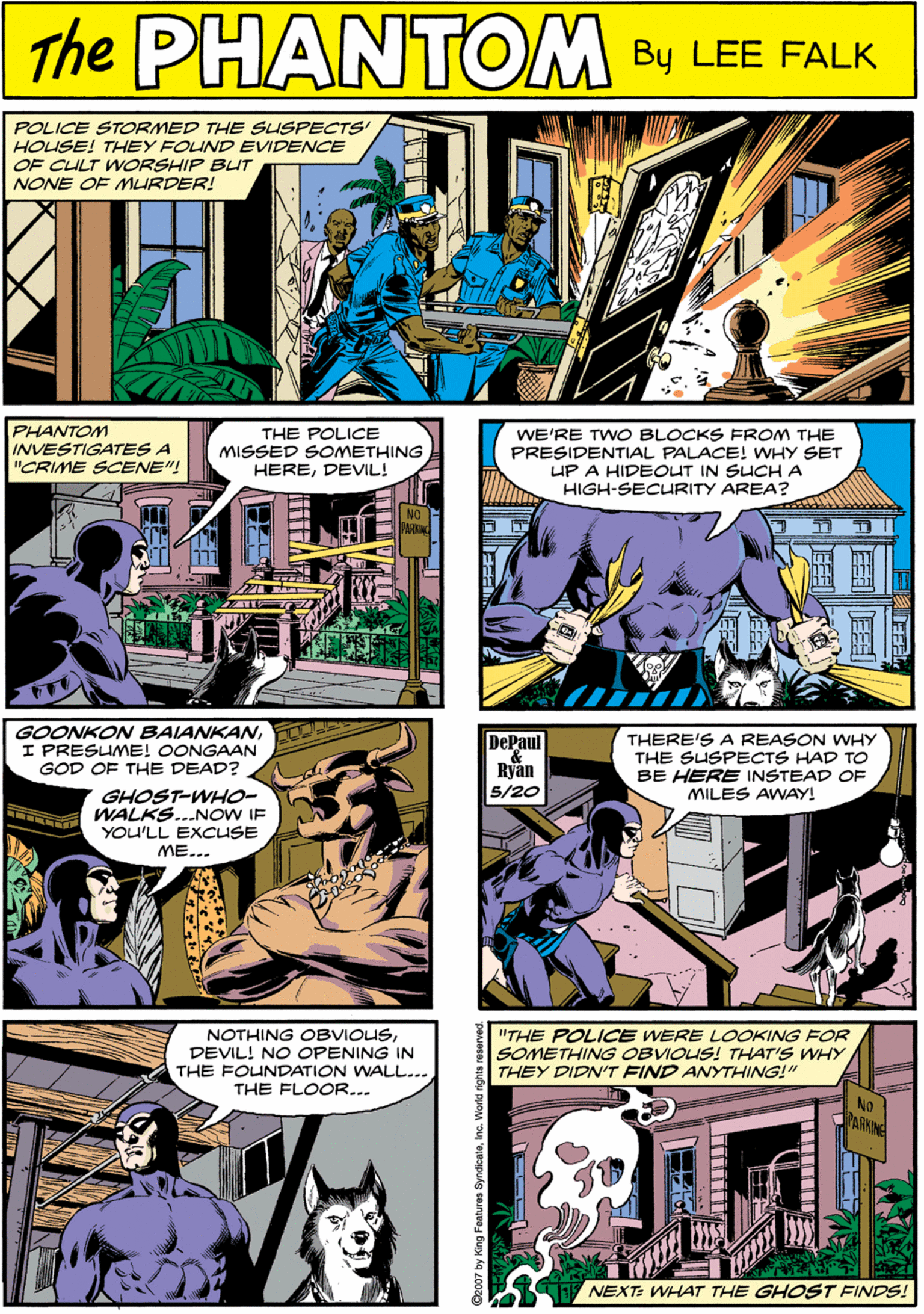 The Phantom Comic Strip 2007-05-20 | Comics Kingdom