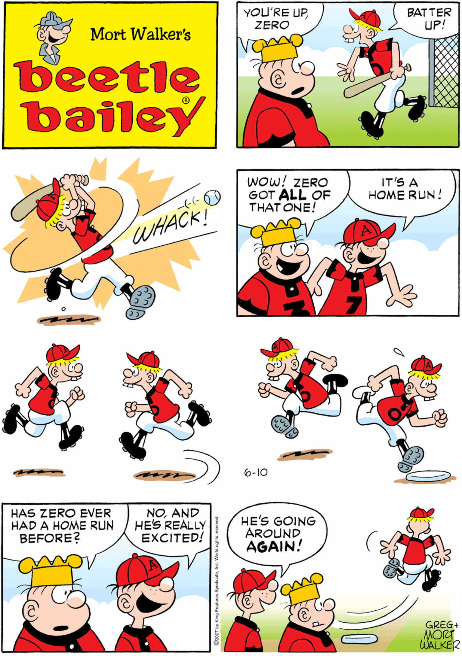 Beetle Bailey Comic Strip 2007-06-10 | Comics Kingdom