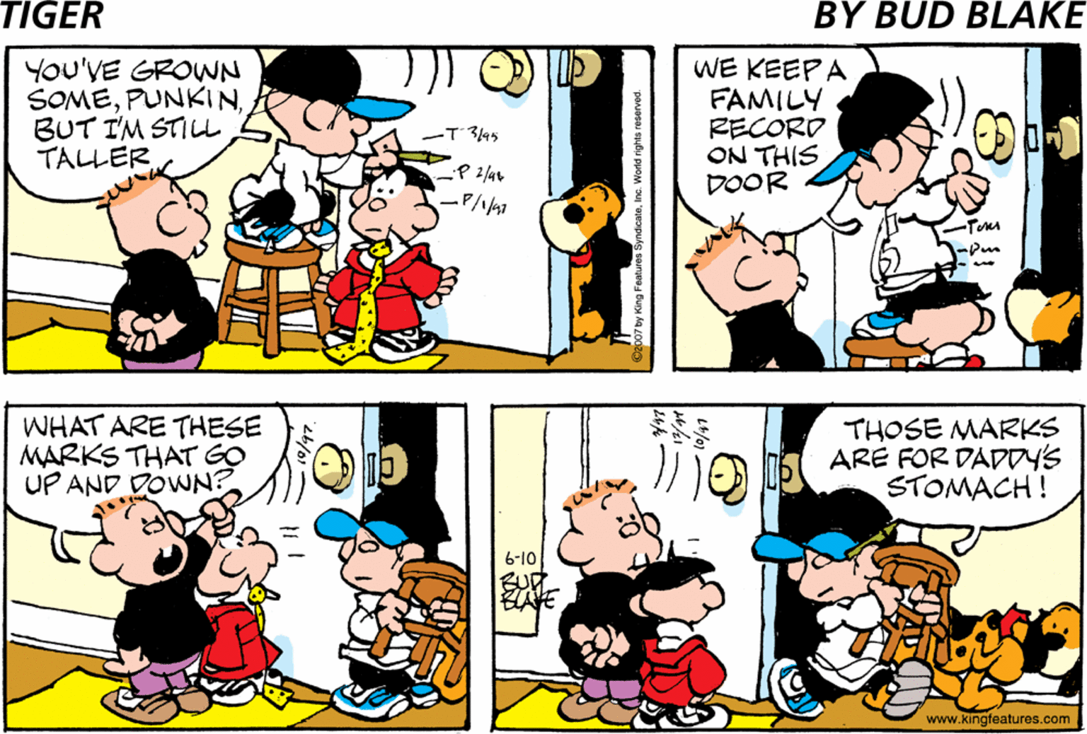 Tiger Comic Strip 2007-06-10 | Comics Kingdom