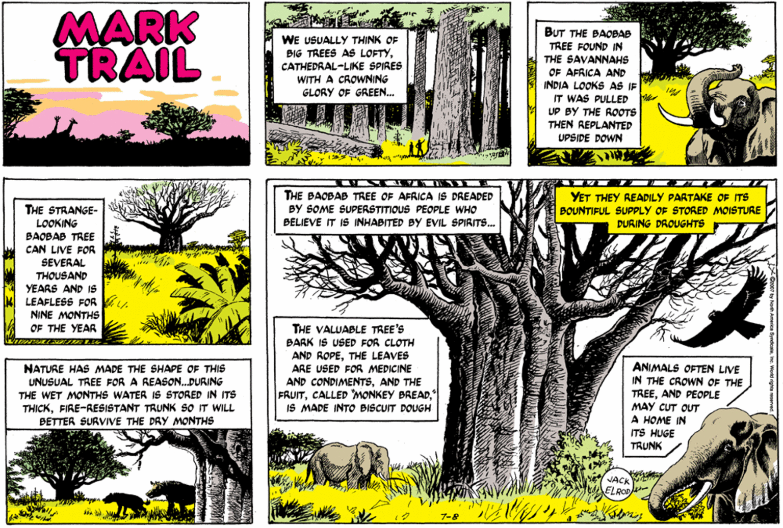 Mark Trail Comic Strip 2007-07-08 | Comics Kingdom