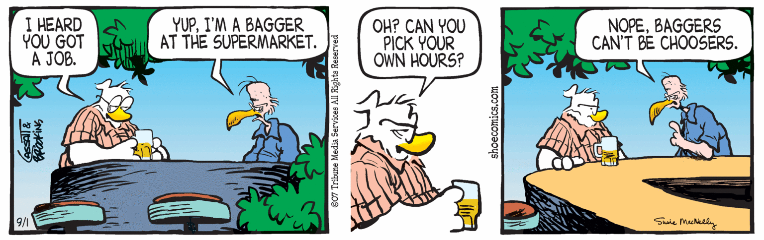 Shoe Comic Strip 2007-09-01 | Comics Kingdom