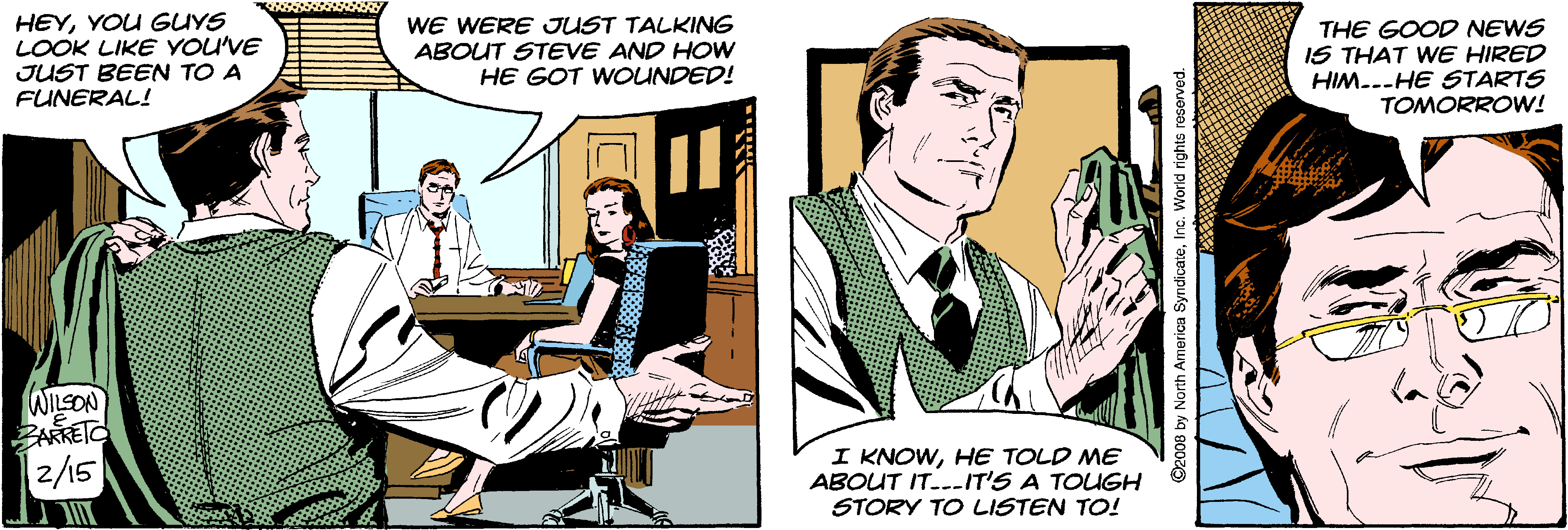 Judge Parker Comic Strip 2008-02-15 | Comics Kingdom