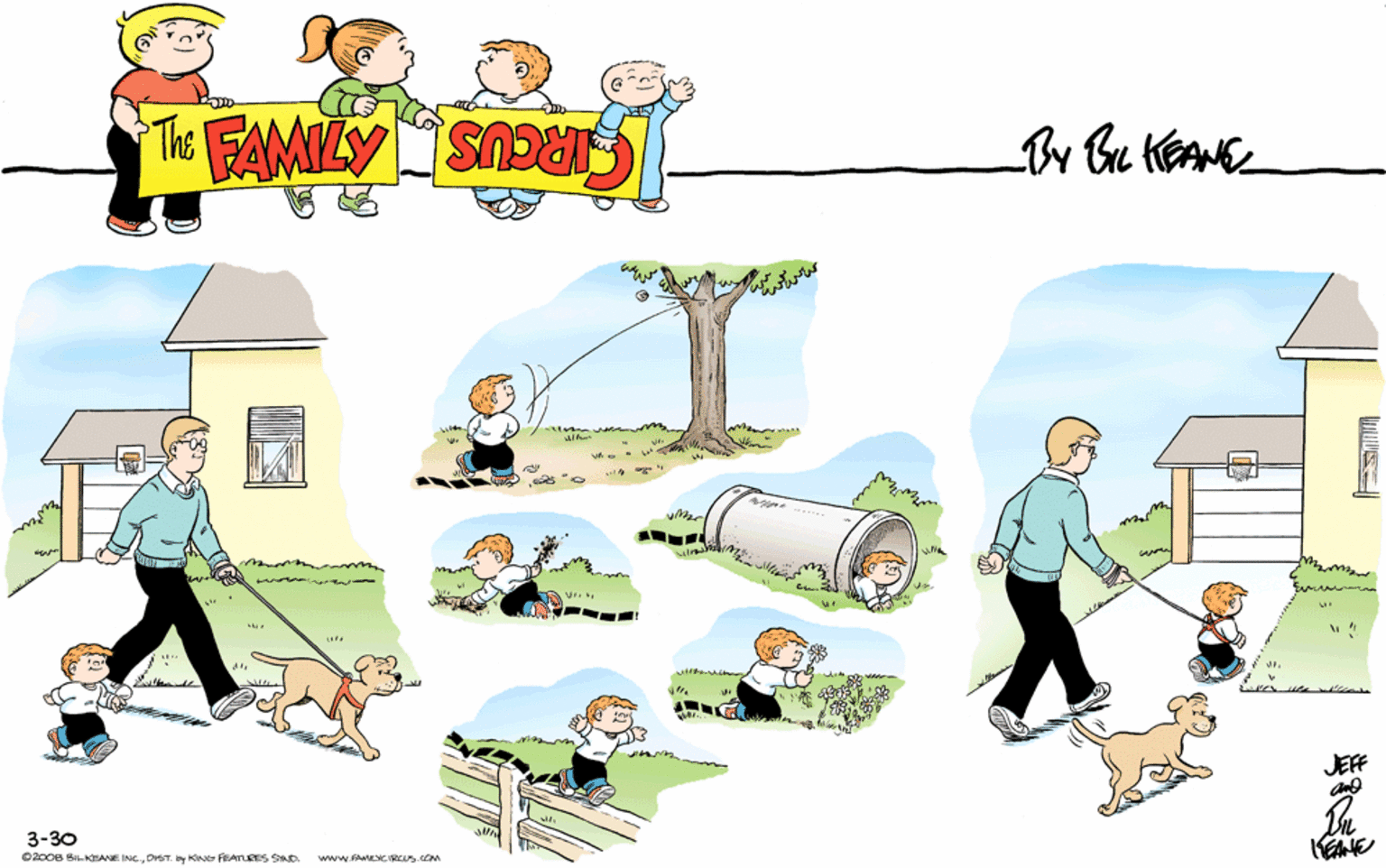The Family Circus Comic Strip 2008-03-30 | Comics Kingdom