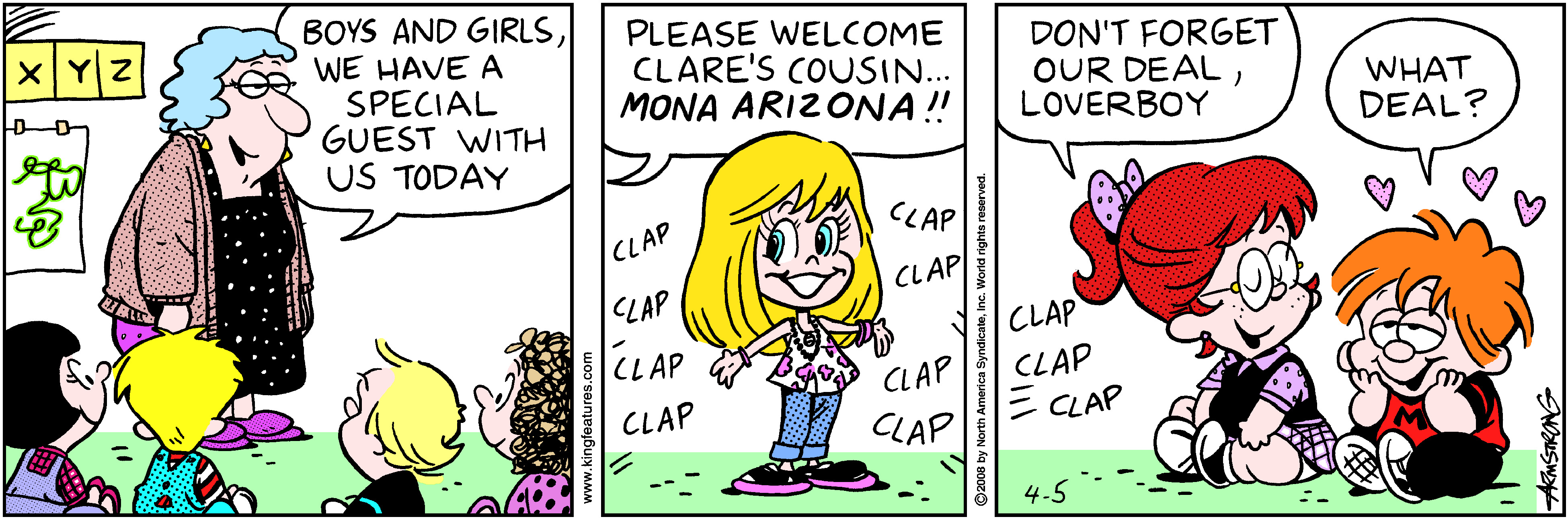 Marvin Comic Strip 2008-04-05 | Comics Kingdom