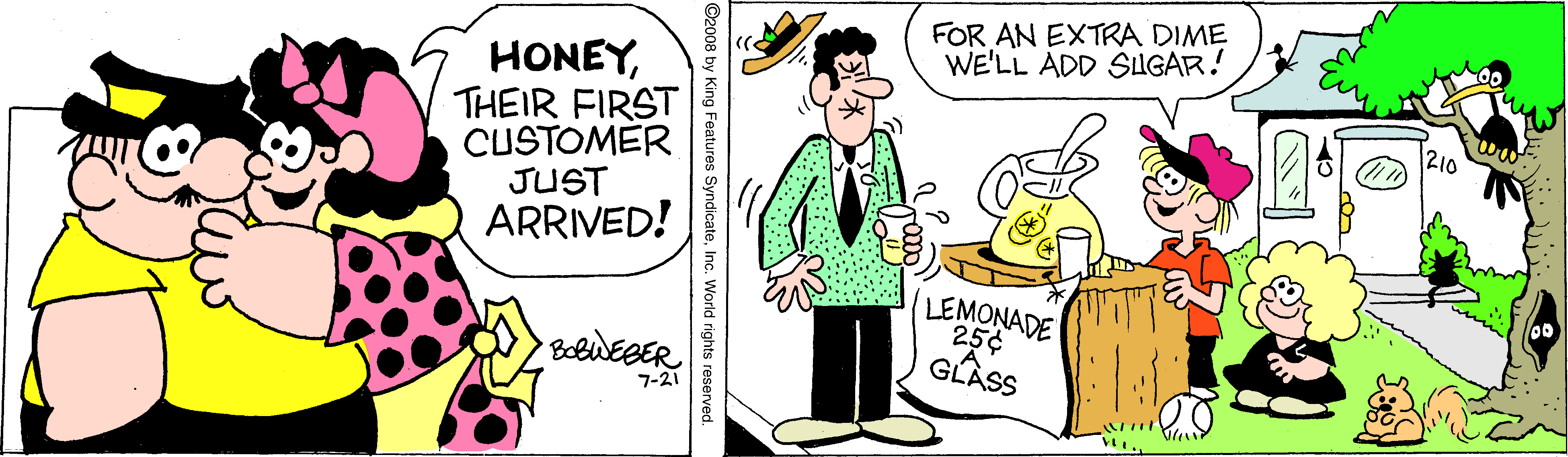 Moose And Molly Comic Strip 2008-07-21 | Comics Kingdom
