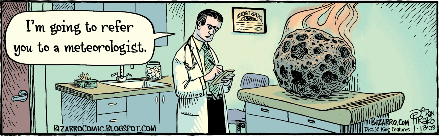 Bizarro Comic Strip 2009-01-13 | Comics Kingdom
