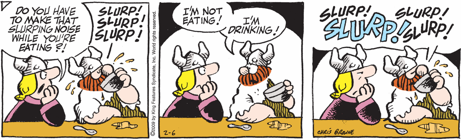 Hagar The Horrible Comic Strip 2009-02-06 | Comics Kingdom