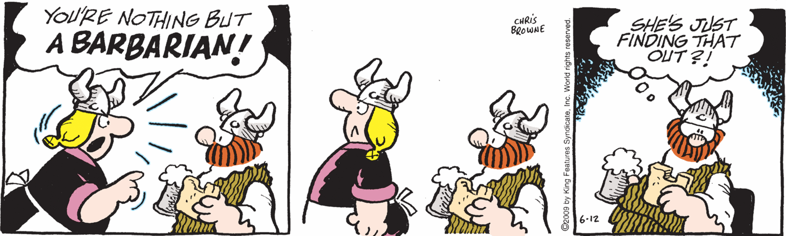 Hagar The Horrible Comic Strip 2009-06-12 | Comics Kingdom