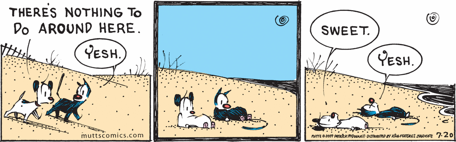 Mutts Comic Strip 2009-07-20 | Comics Kingdom