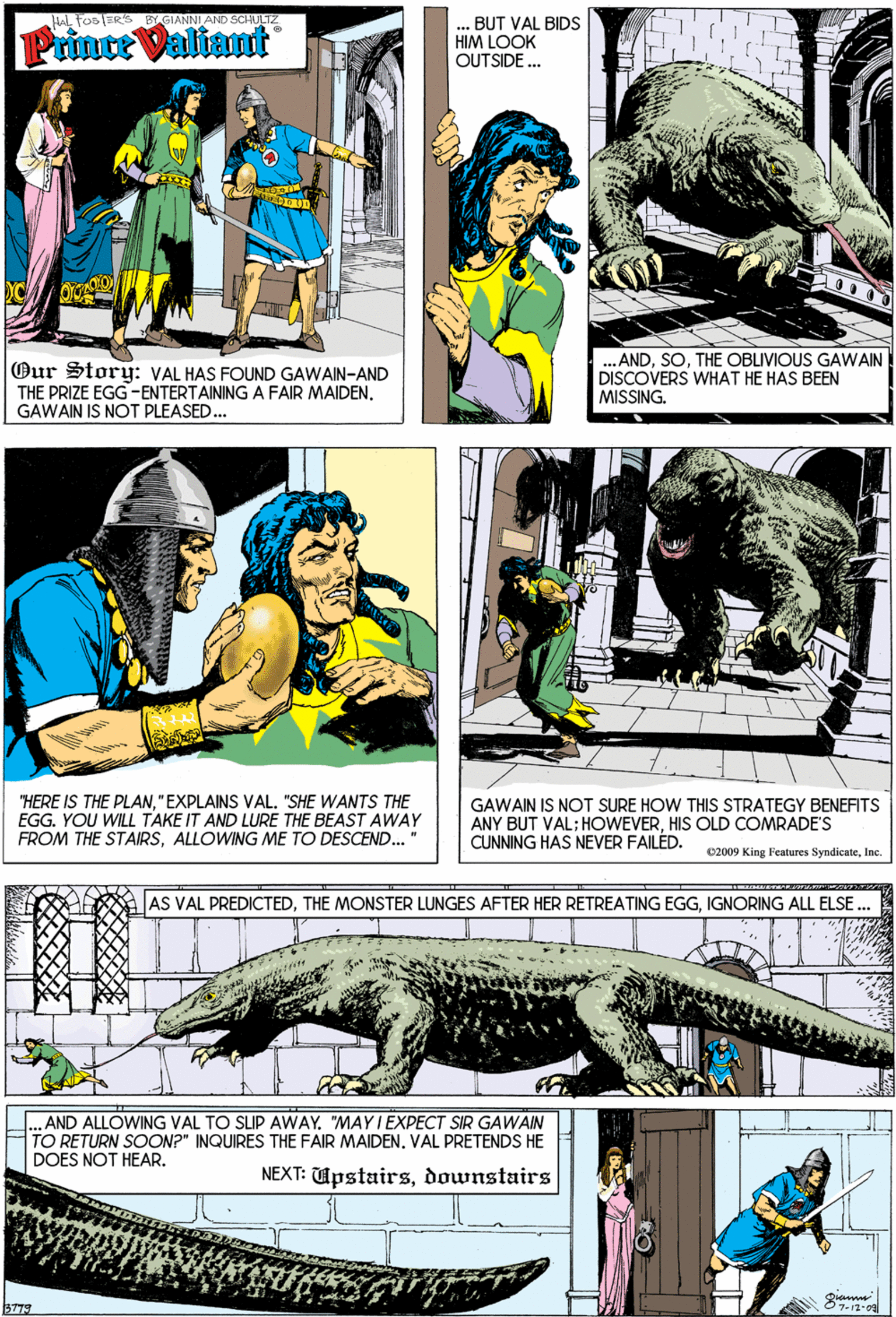 Prince Valiant Comic Strip 2009-07-12 | Comics Kingdom