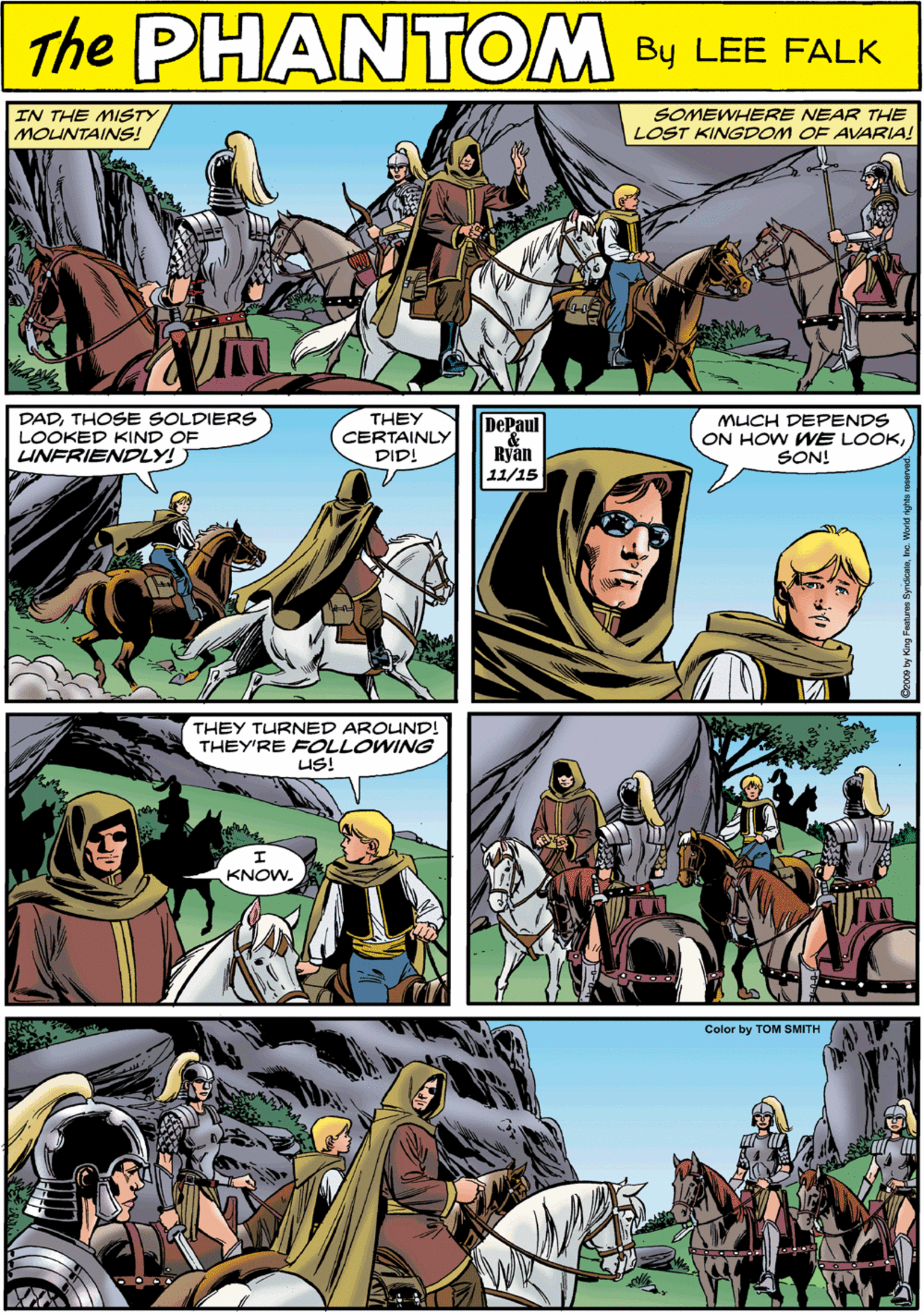 The Phantom Comic Strip 2009-11-15 | Comics Kingdom