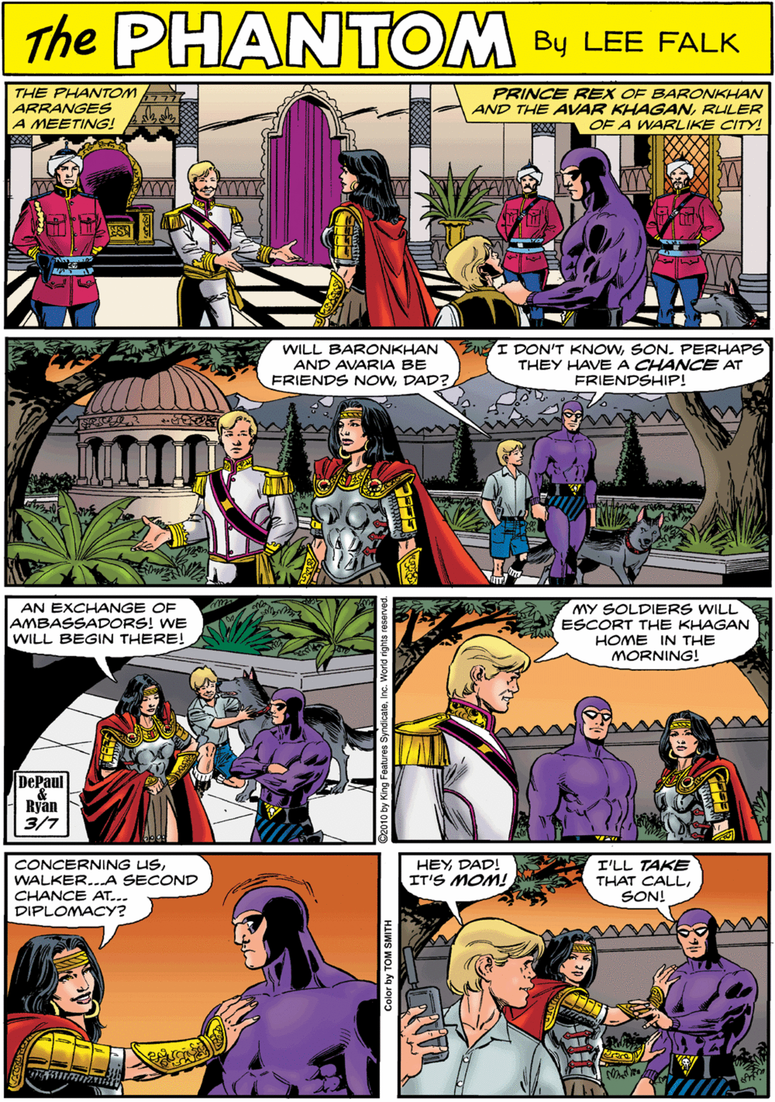 The Phantom Comic Strip 2010-03-07 | Comics Kingdom