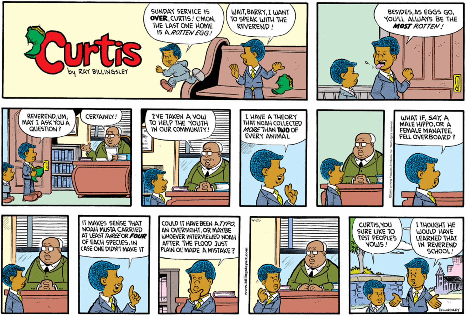 Curtis Comic Strip 2010-04-25 | Comics Kingdom
