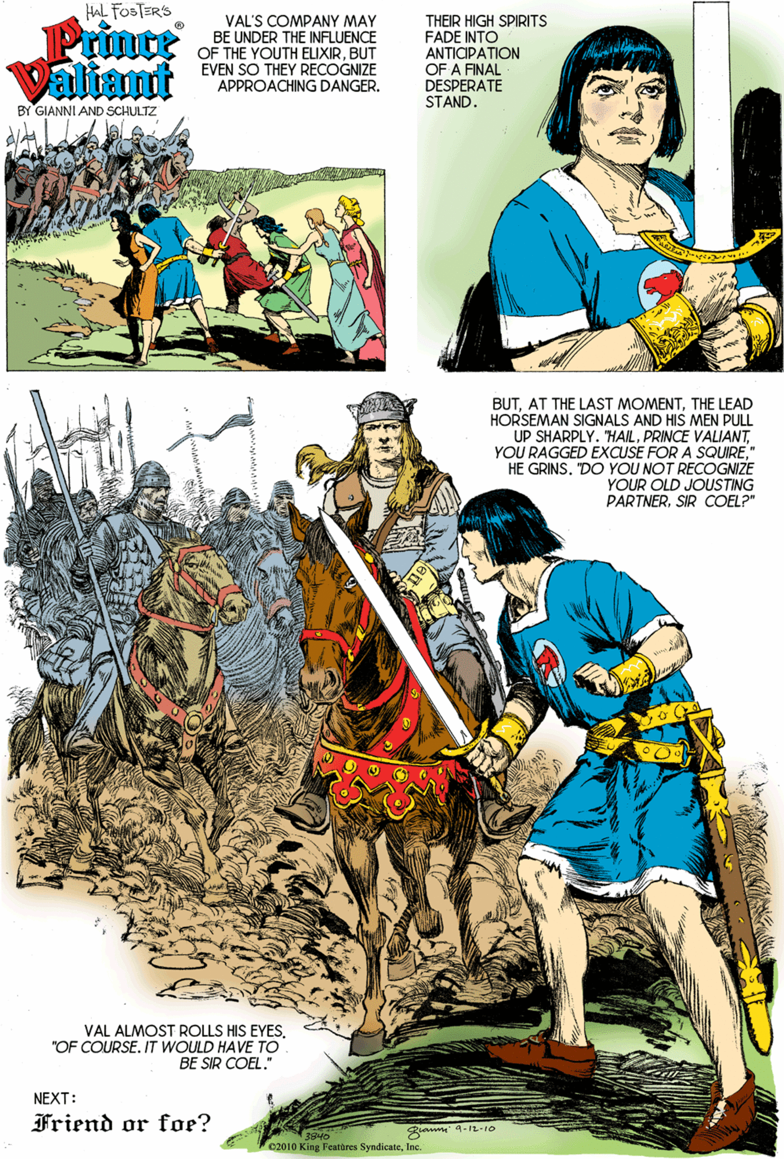 Prince Valiant Comic Strip 2010-09-12 | Comics Kingdom