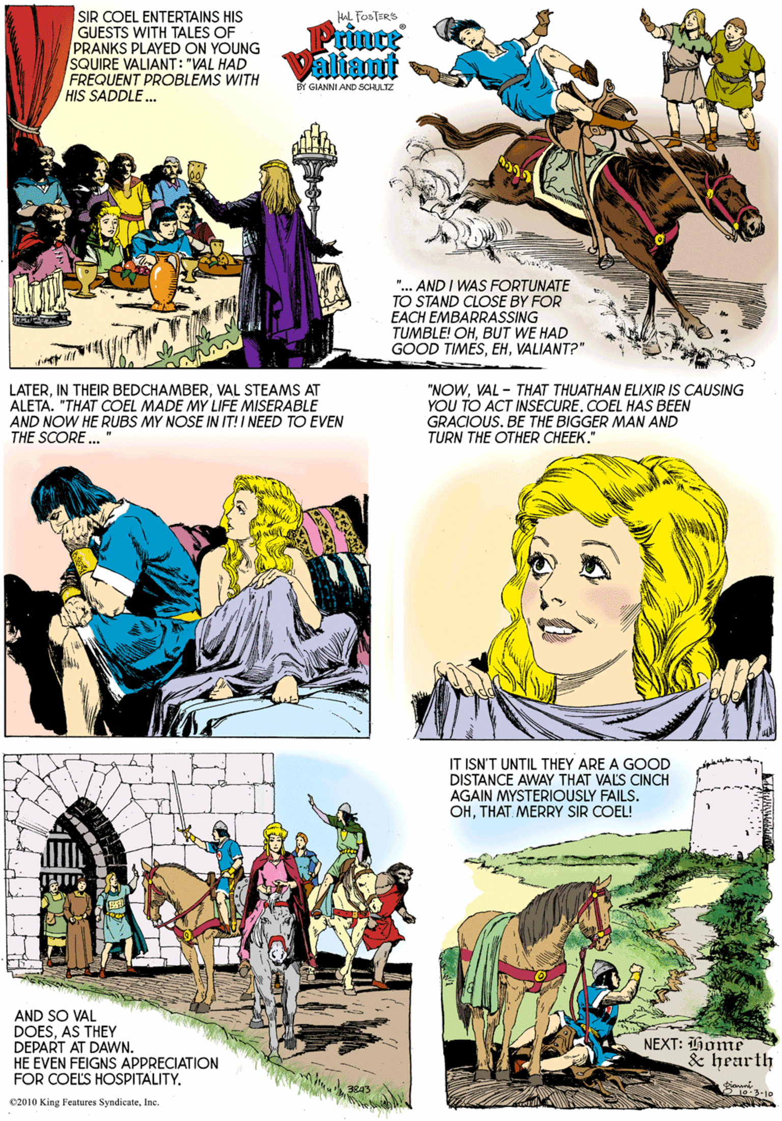 Prince Valiant Comic Strip 2010-10-03 | Comics Kingdom