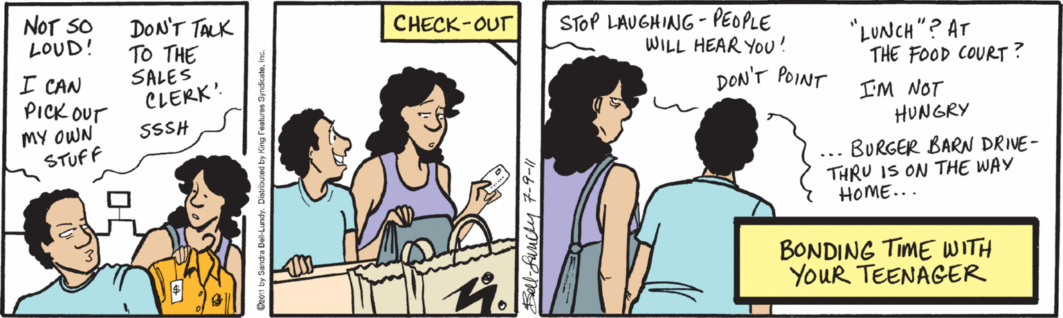 Between Friends Comic Strip 2011-07-09 | Comics Kingdom