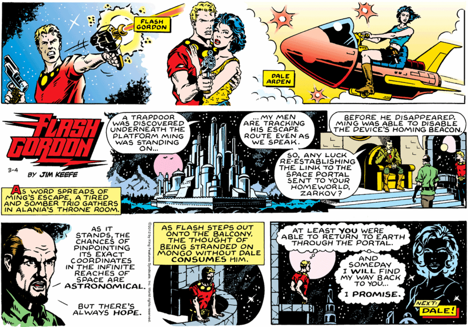 Flash Gordon Comic Strip 2012-03-04 | Comics Kingdom