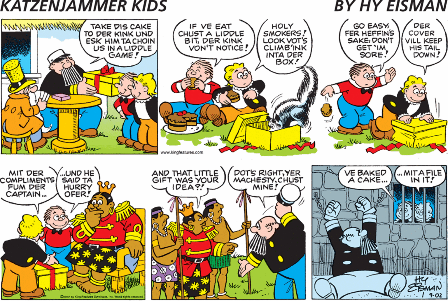 Katzenjammer Kids Comic Strip 2012-09-02 | Comics Kingdom