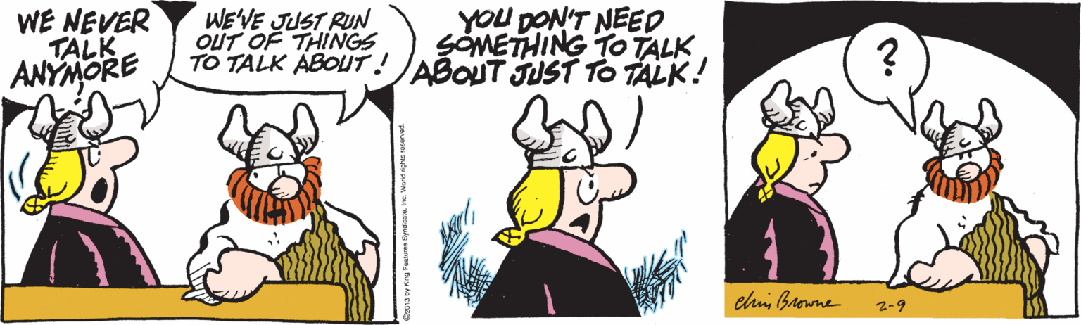 Hagar The Horrible Comic Strip 2013-02-09 | Comics Kingdom