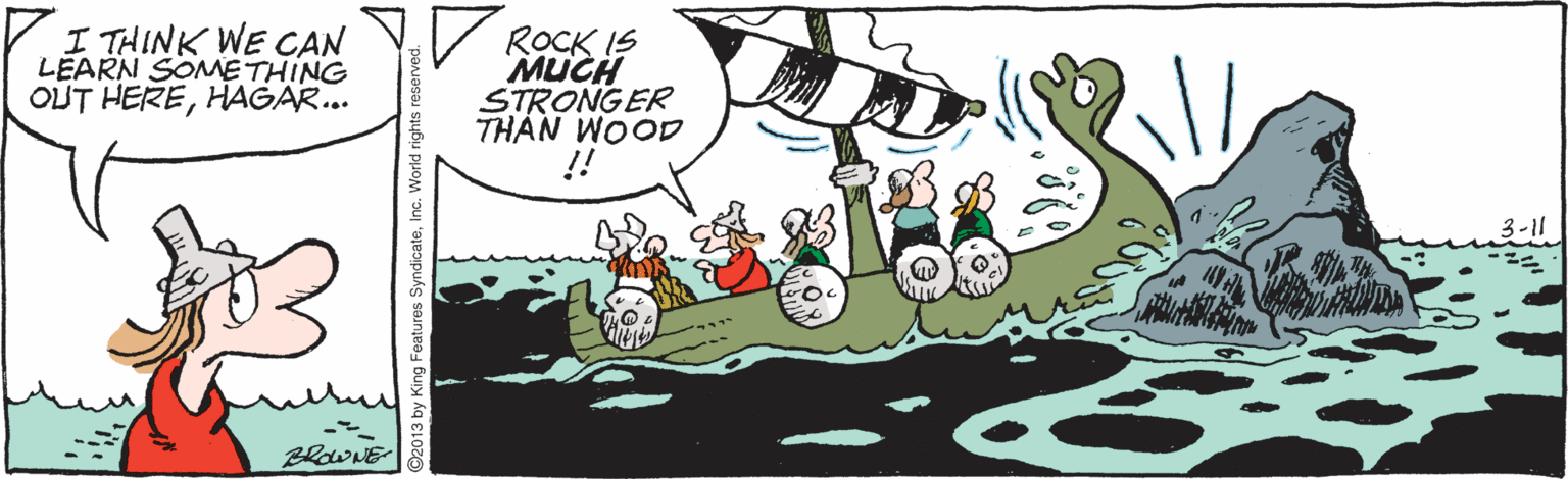 Hagar The Horrible Comic Strip 2013-03-11 | Comics Kingdom