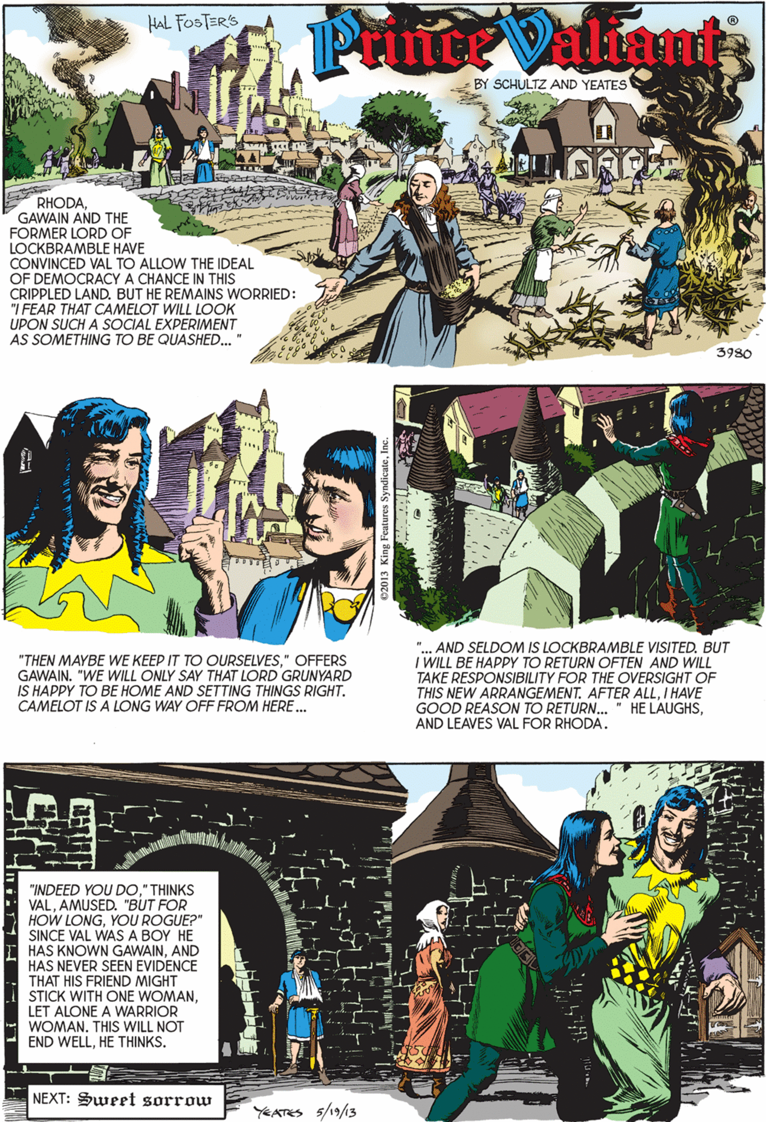 Prince Valiant Comic Strip 2013-05-19 | Comics Kingdom