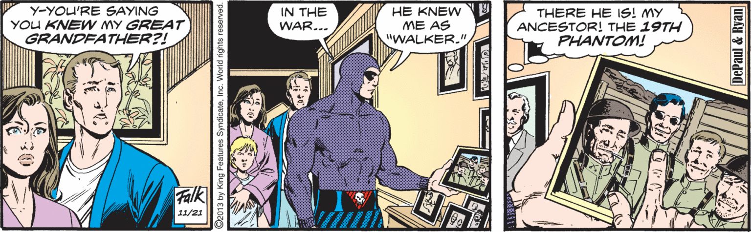 The Phantom Comic Strip 2013-11-21 | Comics Kingdom