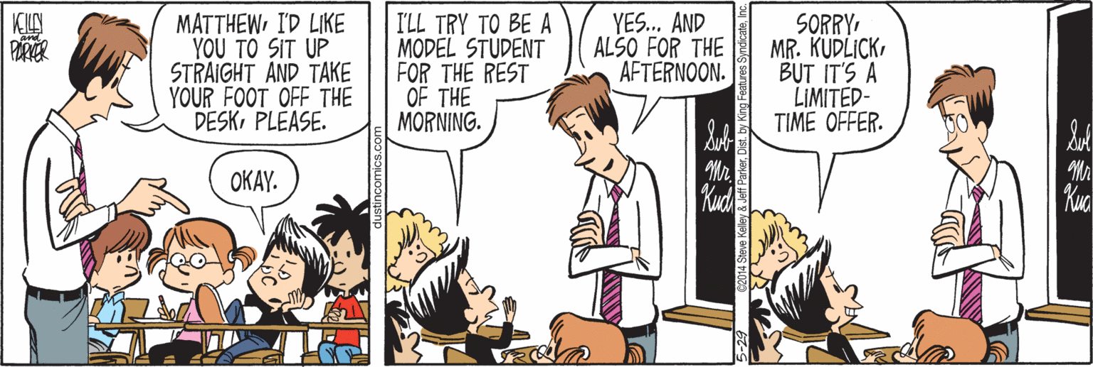 Dustin Comic Strip 2014-05-29 | Comics Kingdom