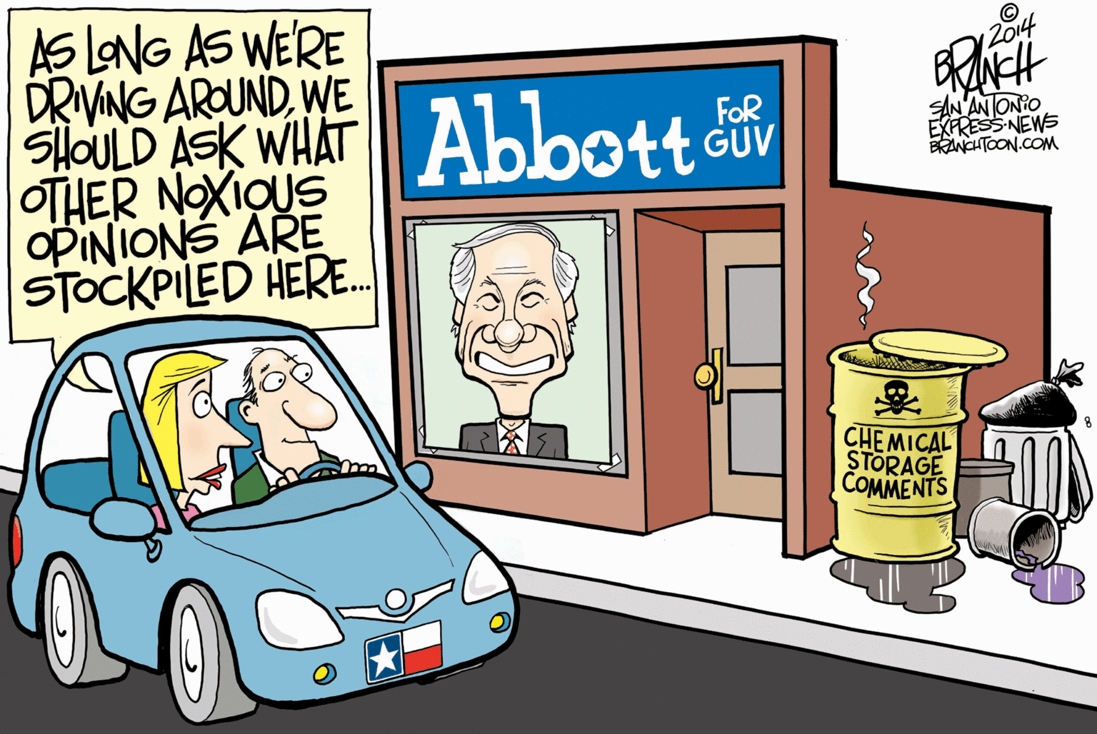 John Branch Comic Strip 2014-07-11 | Comics Kingdom