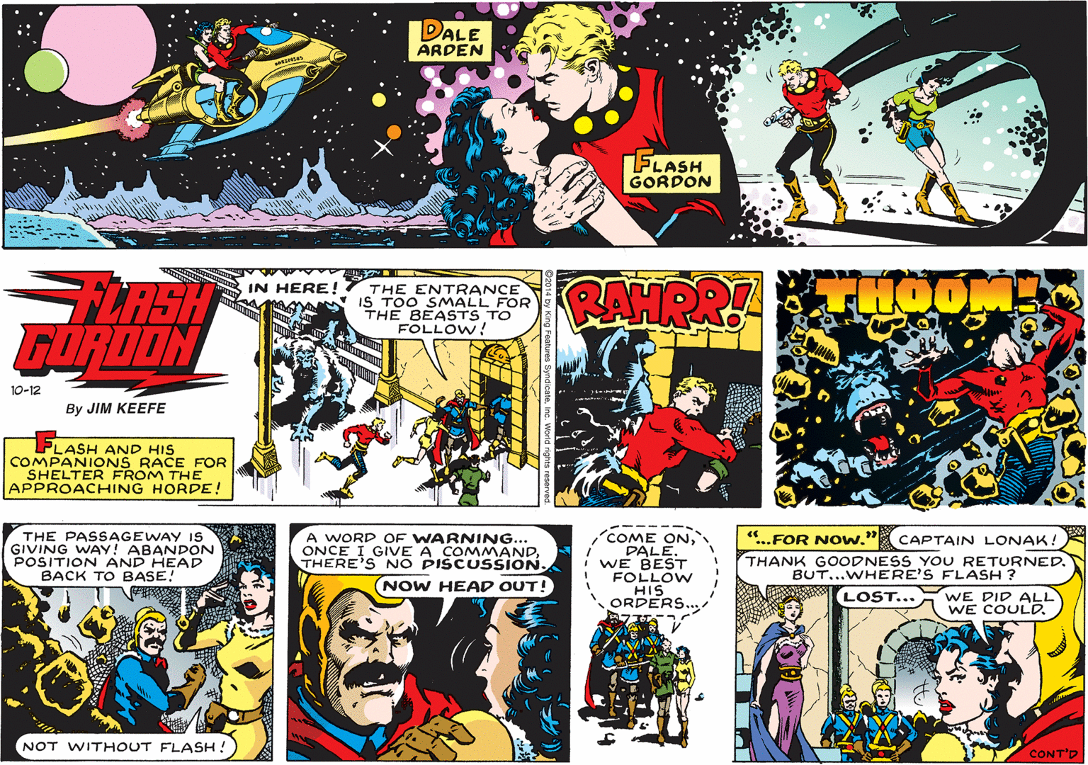 Flash Gordon Comic Strip 2014-10-12 | Comics Kingdom