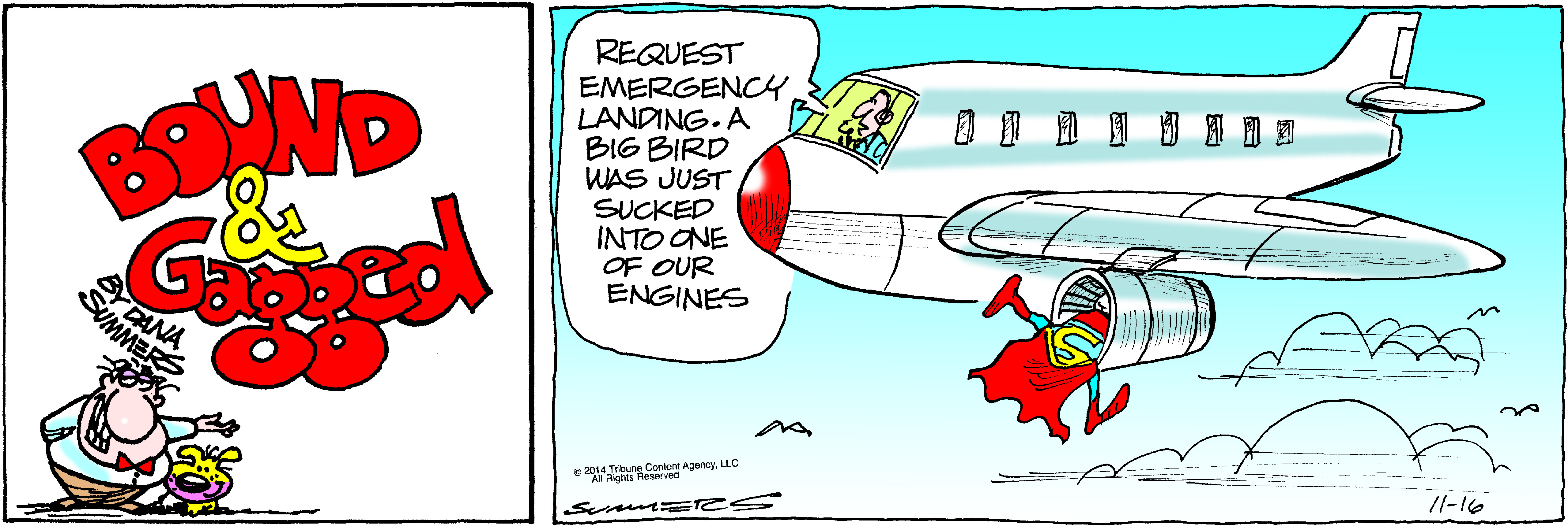 Bound & Gagged Comic Strip 2014-11-16 | Comics Kingdom