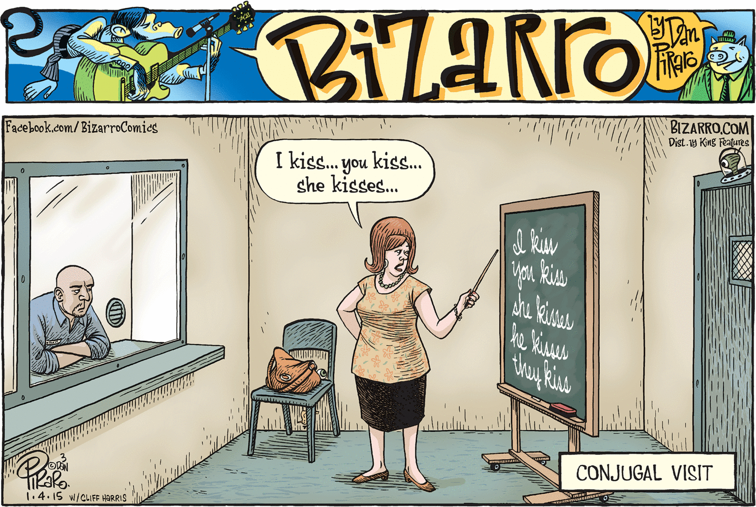 Bizarro Comic Strip 2015-01-04 | Comics Kingdom