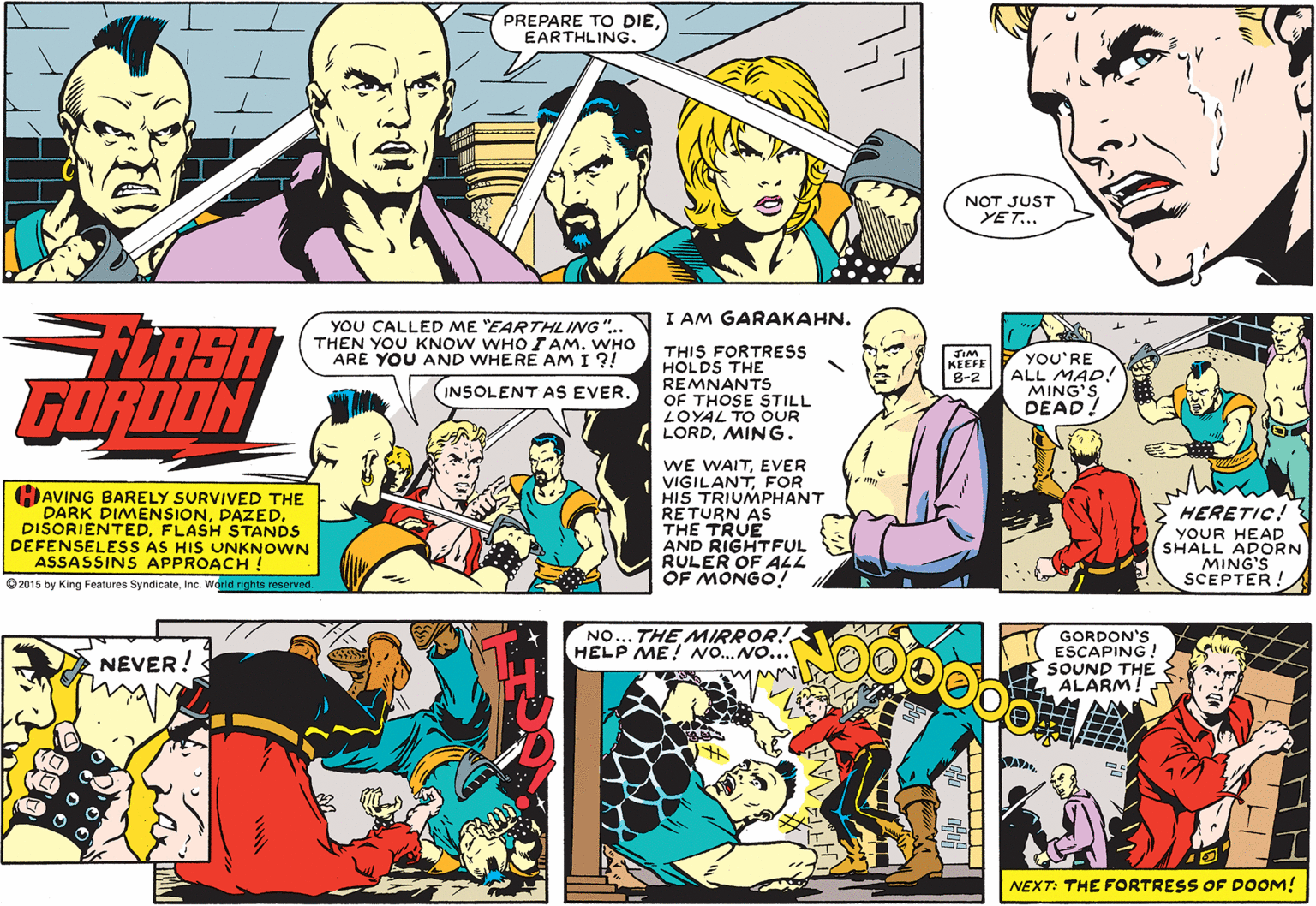 Flash Gordon Comic Strip 2015-08-02 | Comics Kingdom