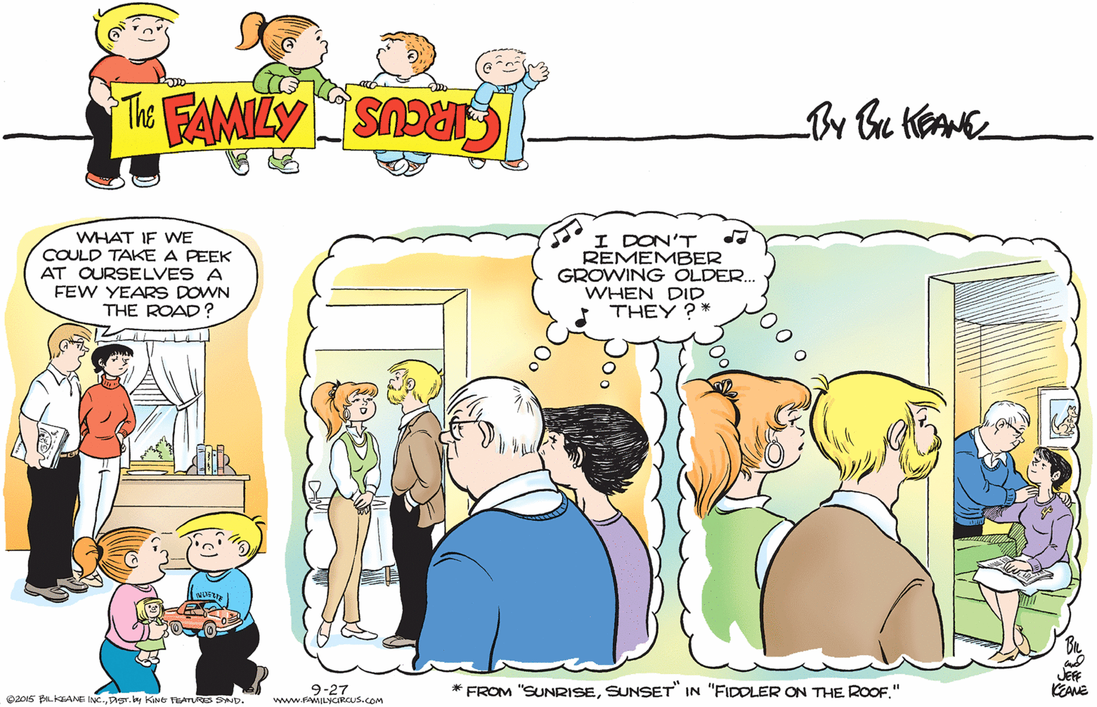 The Family Circus Comic Strip 2015-09-27 | Comics Kingdom