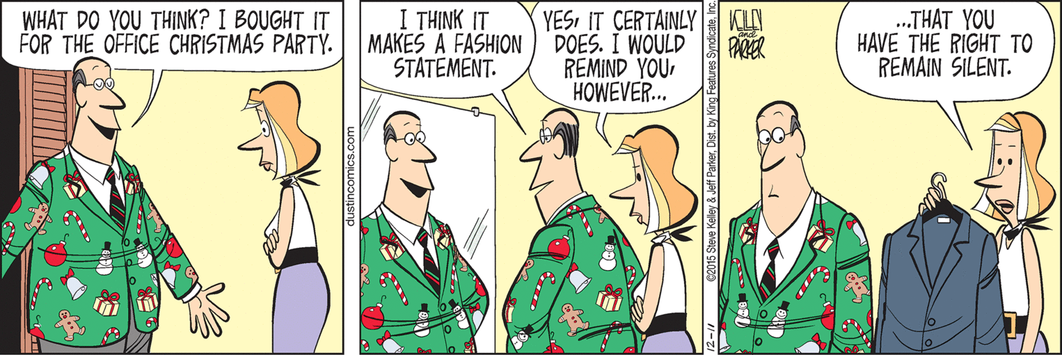 Dustin Comic Strip 2015-12-11 | Comics Kingdom